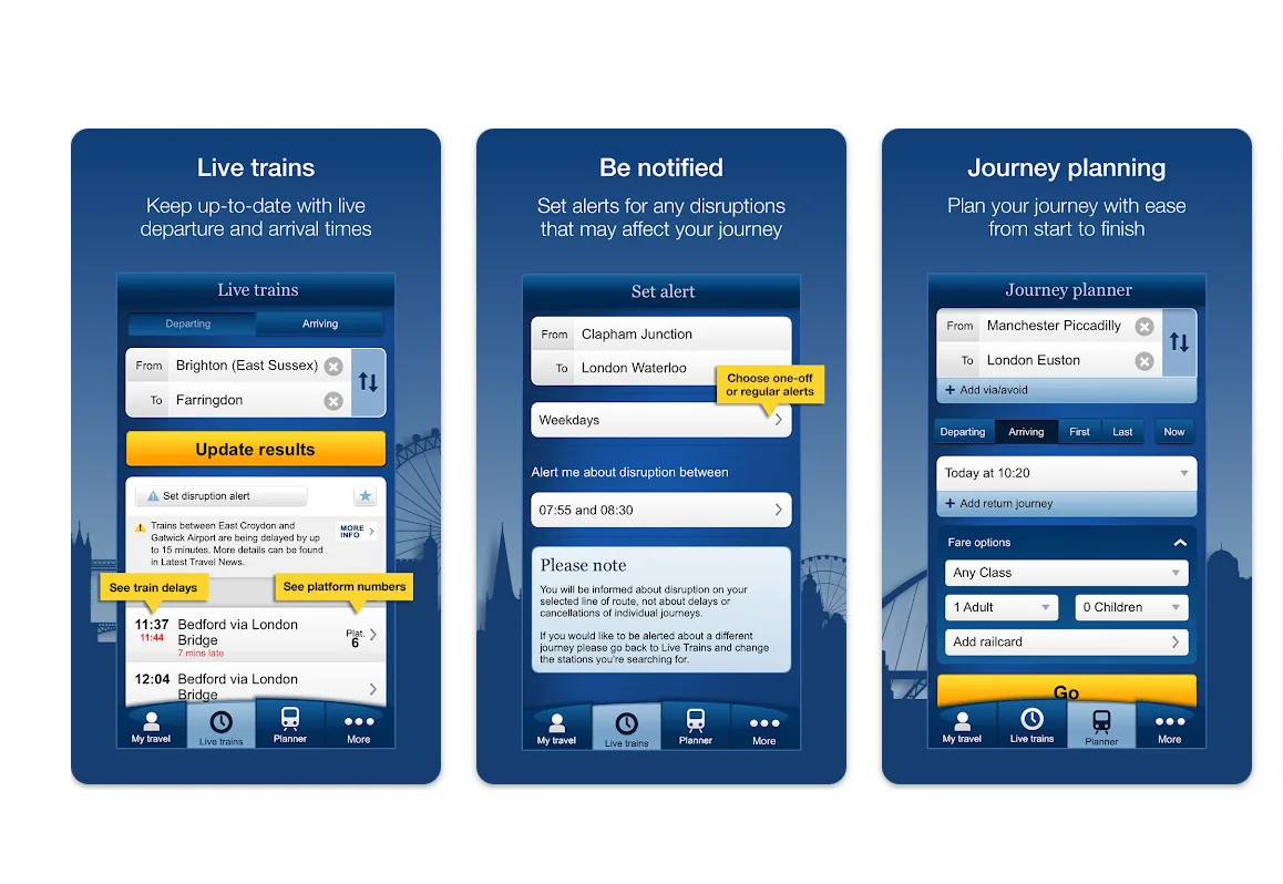 National Rail Enquiries App | National Rail