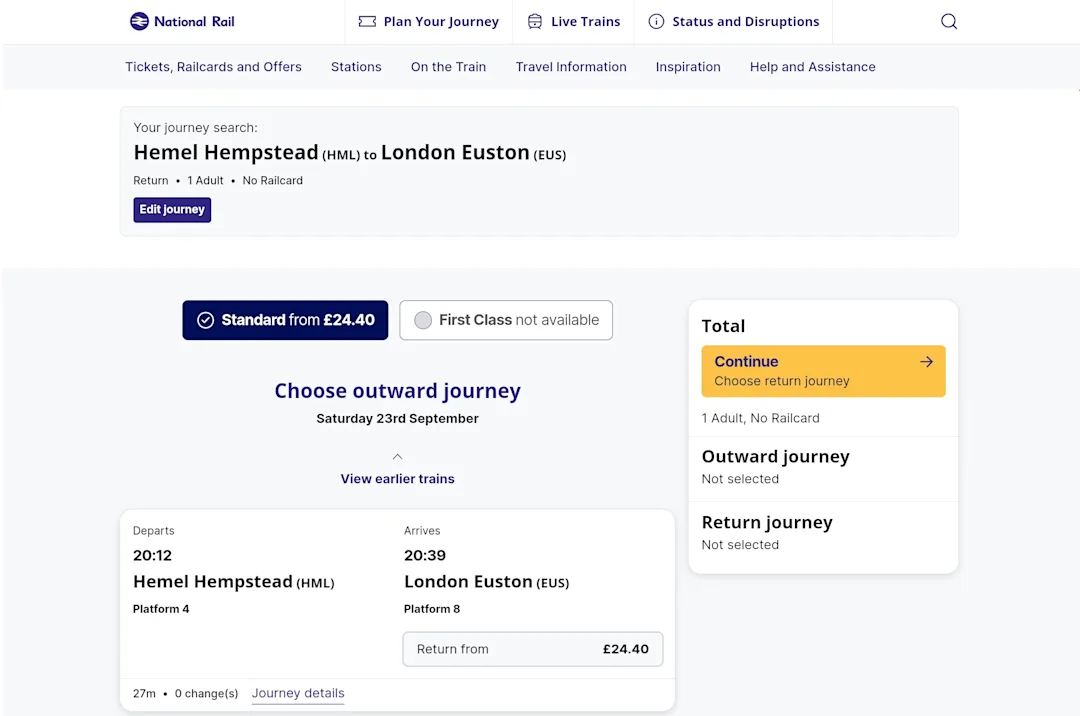 Welcome to the new National Rail website | National Rail