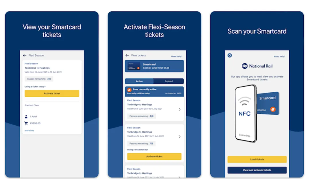 National Rail Smartcard Manager app | National Rail