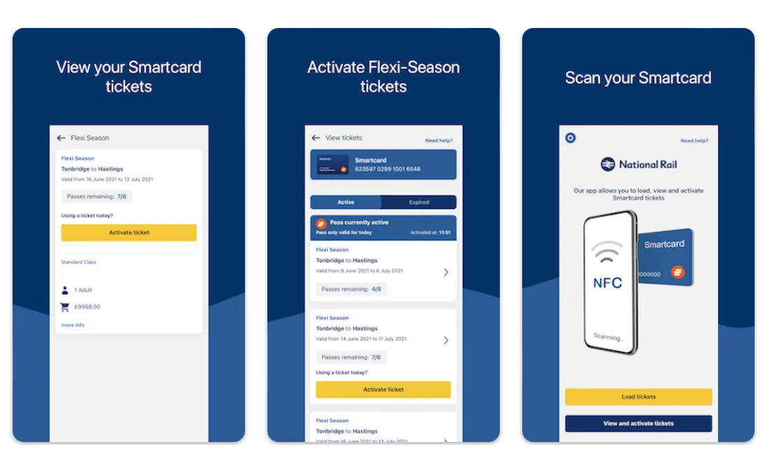 National Rail Smartcard Manager app | National Rail