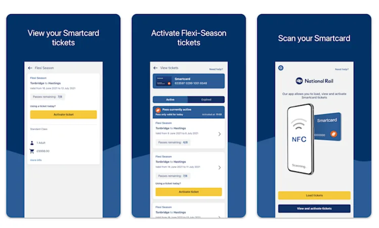 National Rail Smartcard Manager app | National Rail