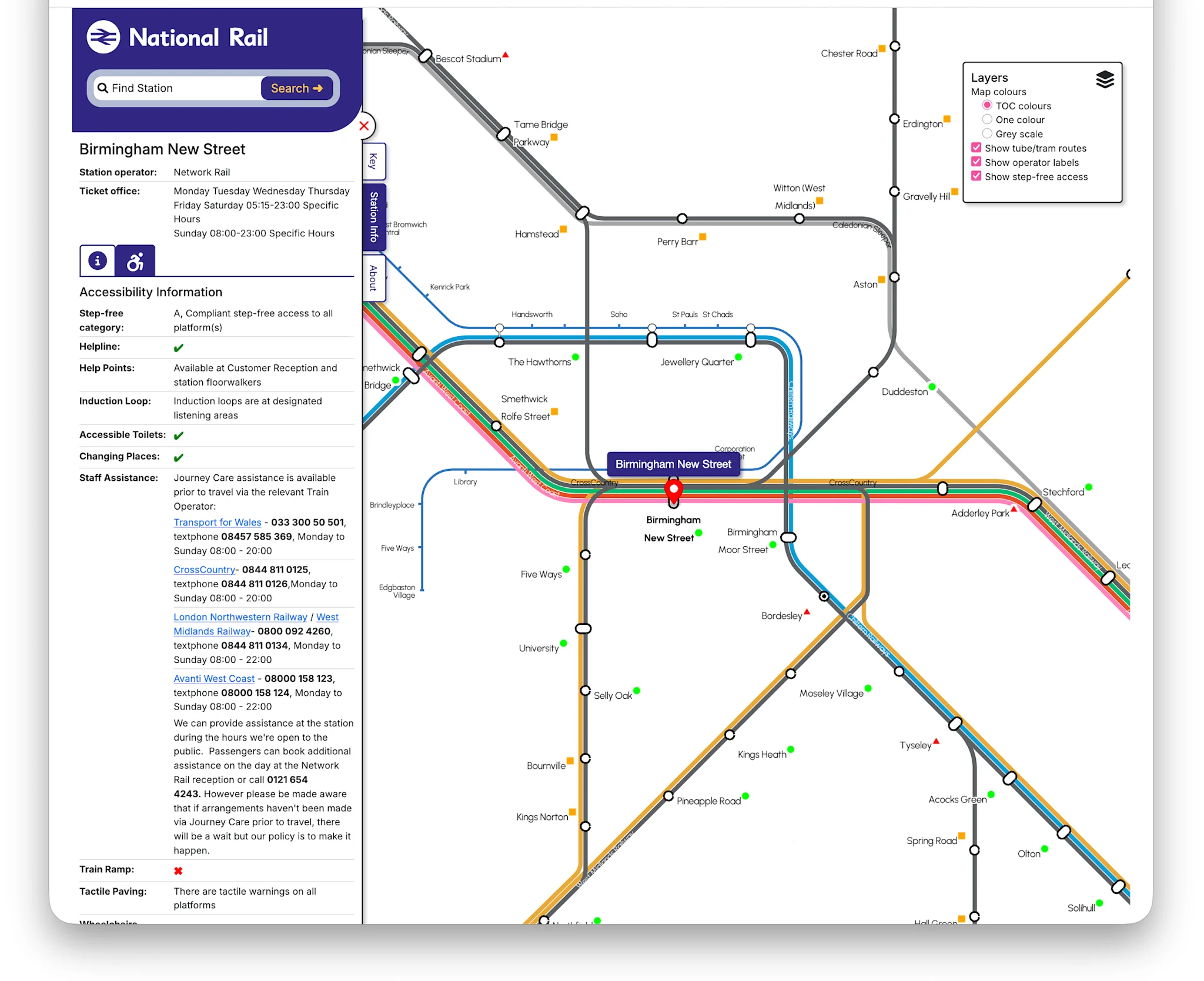 Maps of the National Rail Network | National Rail