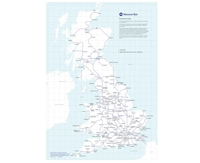 Maps of the National Rail Network | National Rail