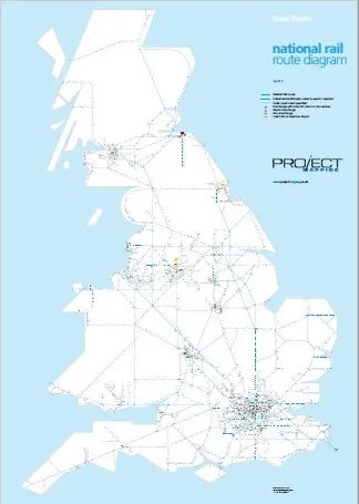 Maps of the National Rail Network | National Rail