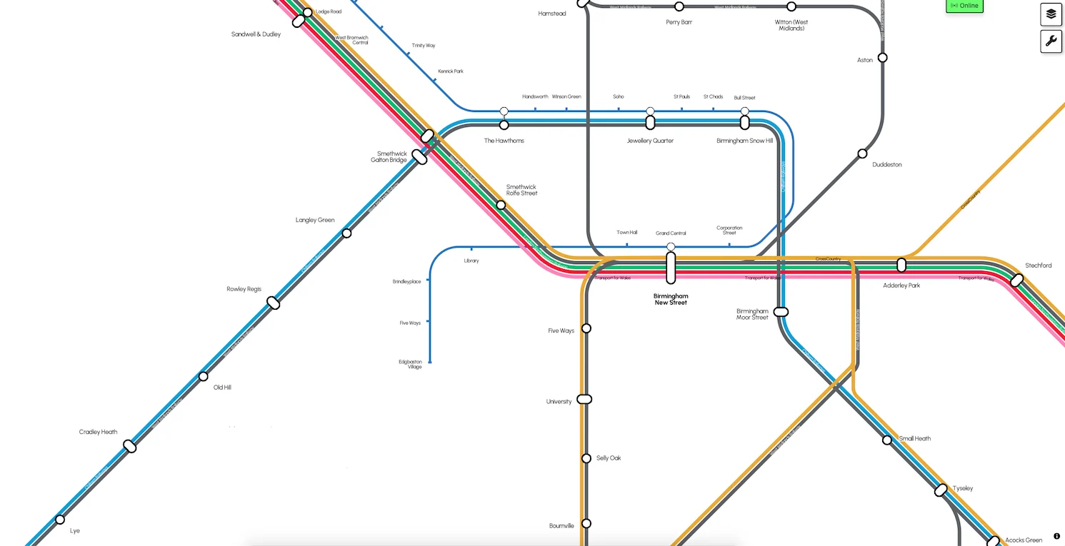 Maps of the National Rail Network | National Rail