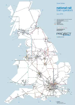 Maps of the National Rail Network | National Rail