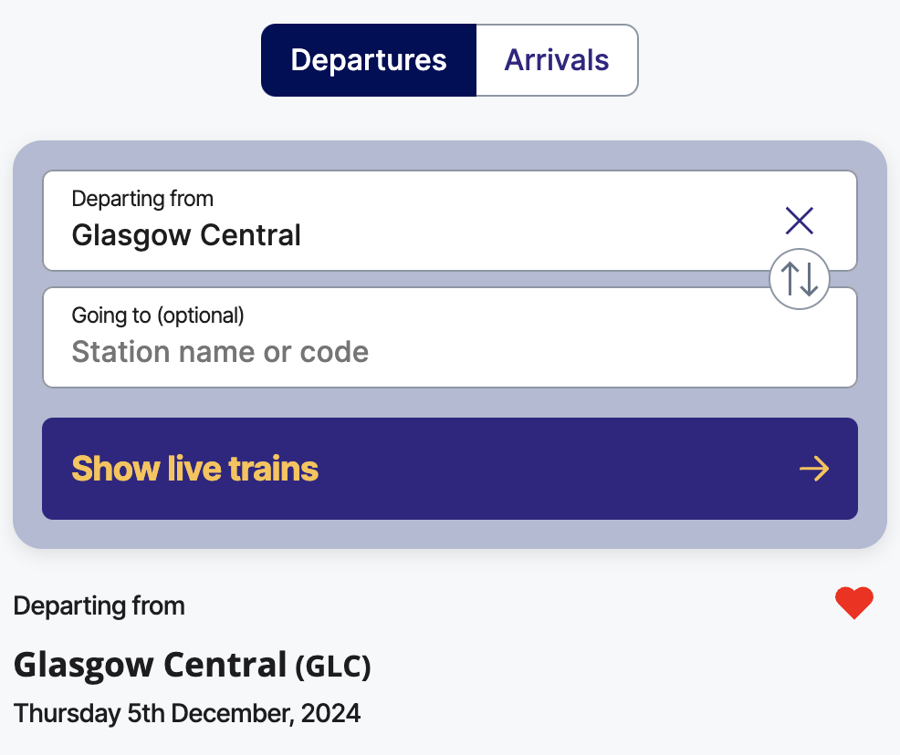 National Rail Enquiries - Official source for UK train times and timetables