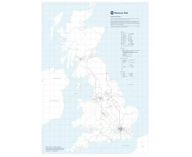 Maps of the National Rail Network | National Rail
